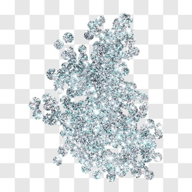 Download Cluster of White Diamonds on a Black Background PNGs Online ...