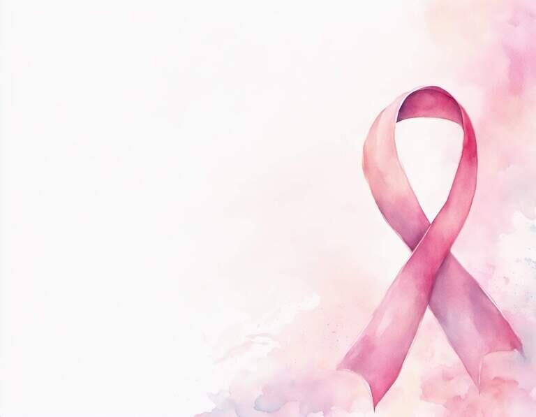 Download Breast Cancer Awareness Ribbon in Watercolor Backgrounds ...