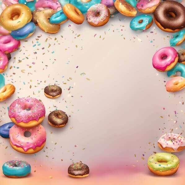 Download Colorful Donuts Background for any Occasion Backgrounds Online ...