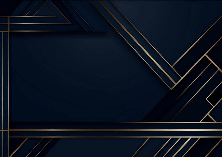 Download Dark Blue and Gold Geometric Art Deco Background Backgrounds ...