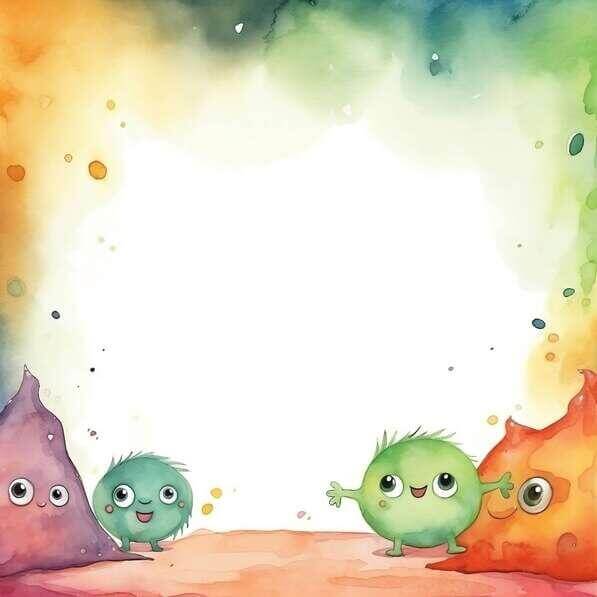 Download Colorful Monsters Illustration for Kids Backgrounds Online ...