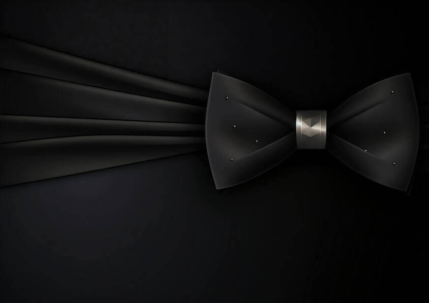 Download Black Bow Tie on Dark Background Backgrounds Online - Creative Fabrica