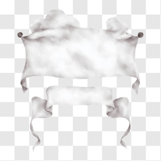 White Banner PNG - Download Free & Premium Transparent White Banner PNG ...