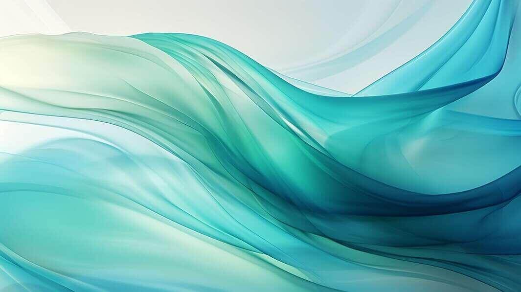 Download Blue and White Abstract Wave Floating in the Air Backgrounds ...