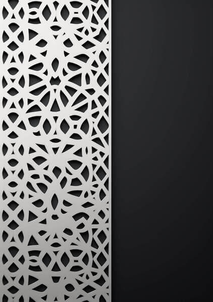Download Abstract Laser Cut Design on Black Background Backgrounds ...