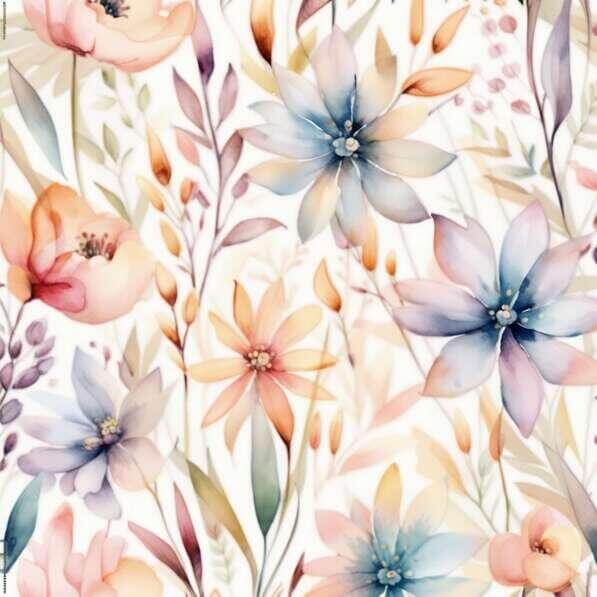 Download Seamless Watercolor Floral Pattern Backgrounds Online ...