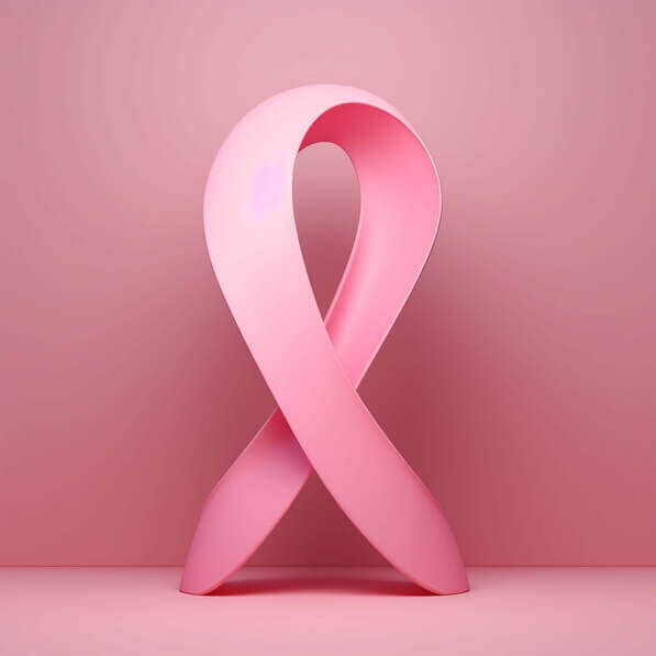 Download Pink Ribbon Abstract Sculpture for Breast Cancer Awareness ...