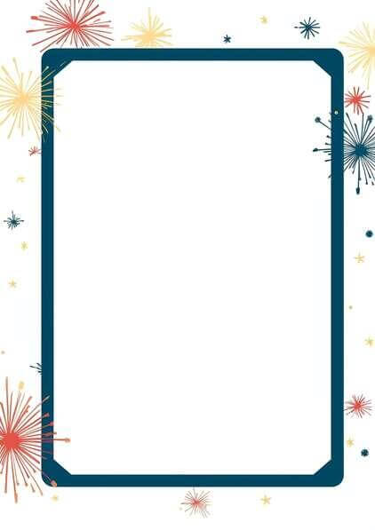 Download Colorful Fireworks Frame for Celebrations Backgrounds Online ...