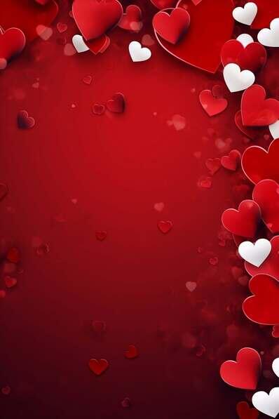 Download Red Heart Background for Valentine's Day and Celebrations ...