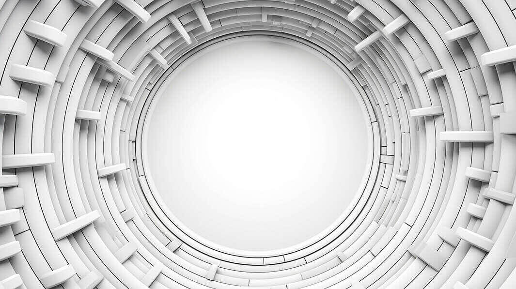 Download White Maze with Opening in the Middle - 3D Rendered Image ...