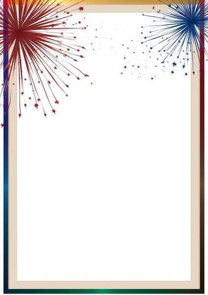 Download Colorful Fireworks Frame for Celebrations Backgrounds Online ...
