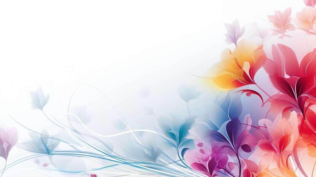Télécharger Arrière-plan abstrait coloré avec des fleurs Arrière-plans ...