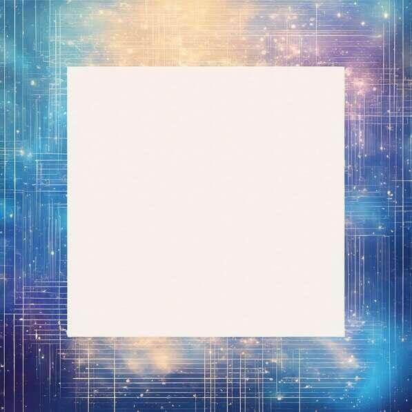Download Space Background with White Square Frame and Stars Backgrounds ...