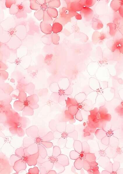 Download Pink and White Floral Pattern Background Backgrounds Online ...