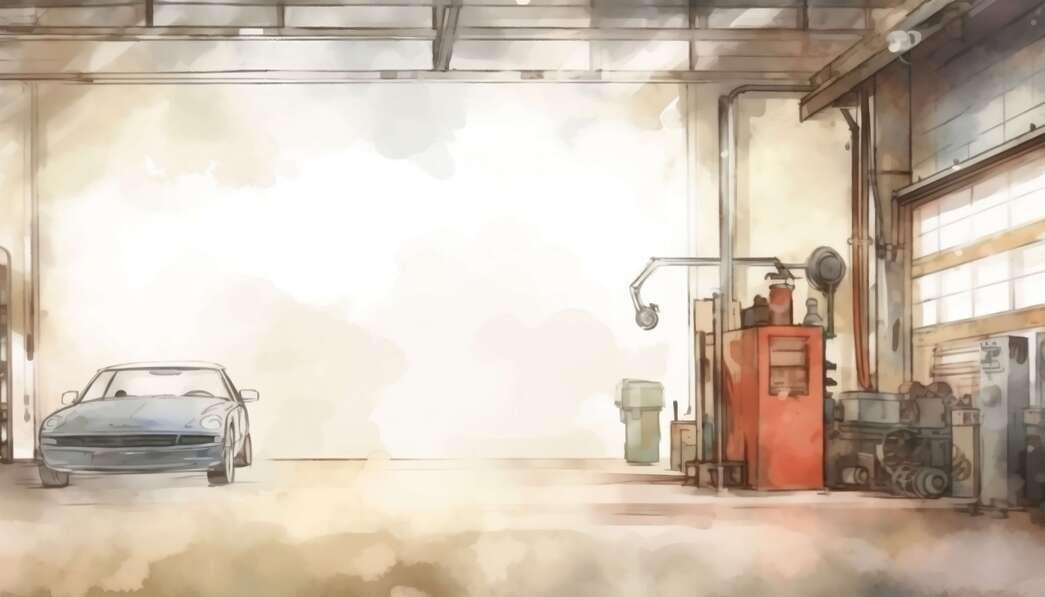 Download Interior Garage with Two Cars and Tools Backgrounds Online ...