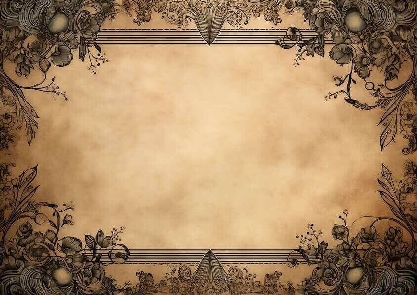 Download Ornate Floral Frame for Text or Images Backgrounds Online ...