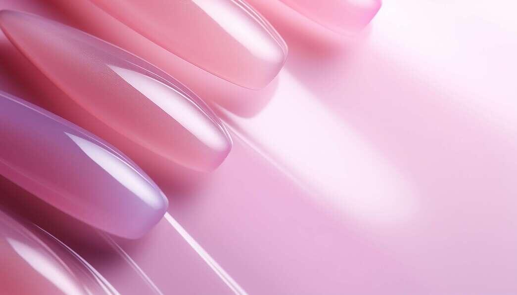 Download Close-up of Pink and Purple Nail Polishes on Abstract ...