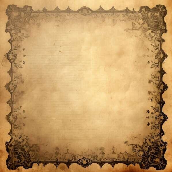 Download Ornate Vintage Frame on Old Paper Background Backgrounds ...