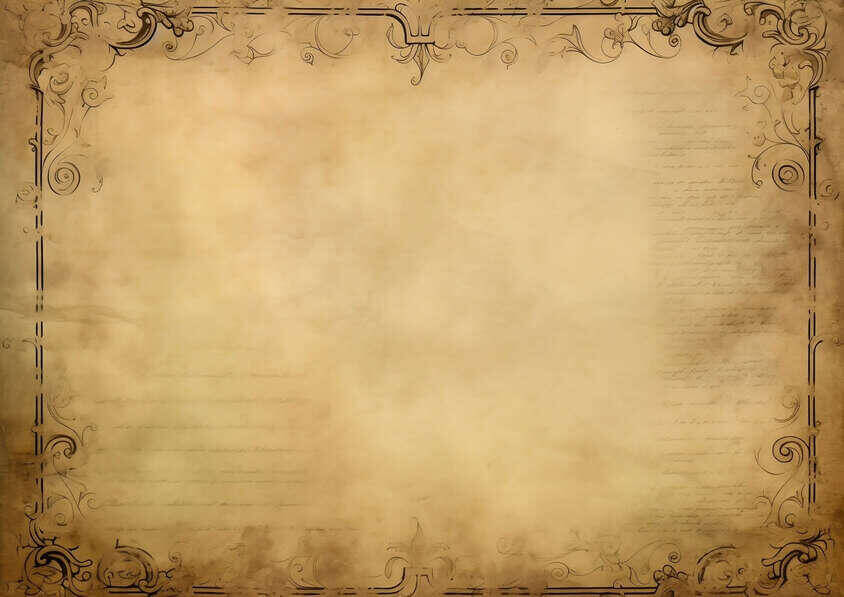 Download Vintage Ornate Frame Background with Aged Paper Backgrounds ...