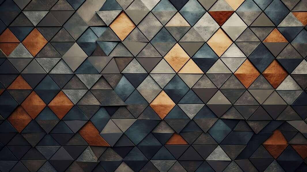 Download Abstract Geometric Triangle Pattern Background Backgrounds ...