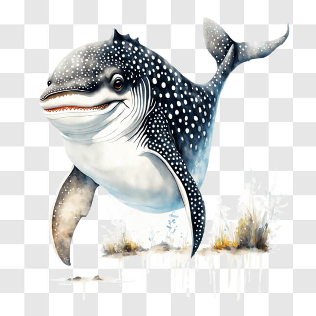 Download Playful Orca Whale Swimming in the Ocean PNGs Online ...