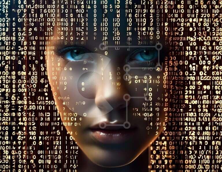 Artificial Intelligence and Digital Technology stock photo | Creative Fabrica