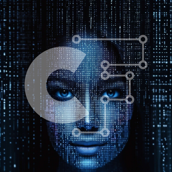 Download Digital Face Illustrating Artificial Intelligence (AI) Concept ...