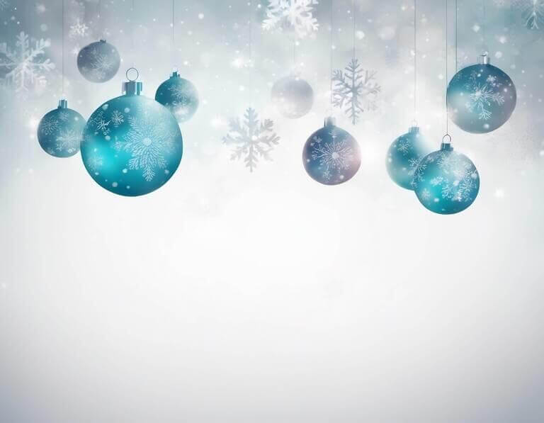 Download Blue and White Snowflake Background for Christmas Parties ...