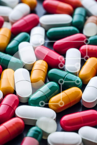 Download Vibrant Pill Capsules in Different Colors and Shapes ...