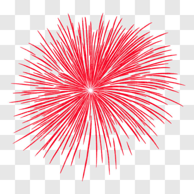 Download Red Firework in the Air PNGs Online - Creative Fabrica