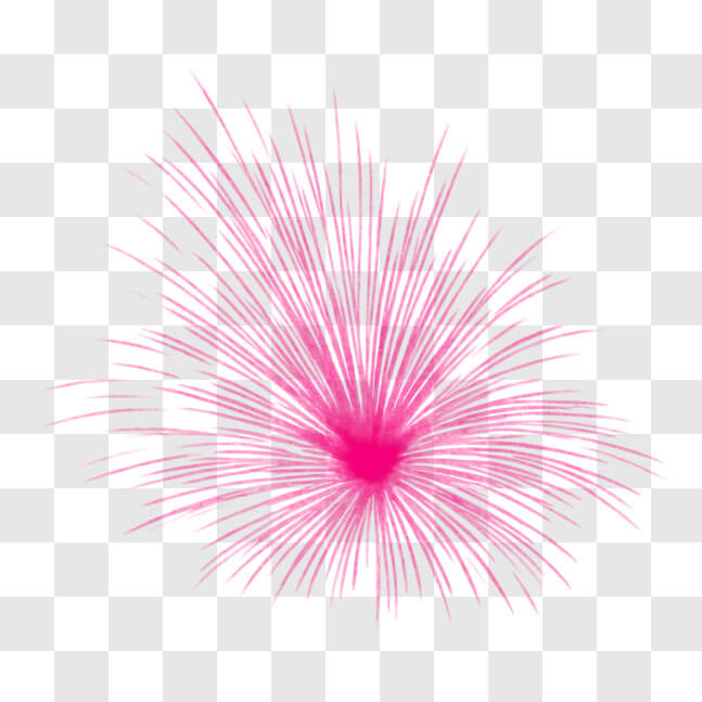 Download Floating Pink Firework for Events and Decorations PNGs Online ...