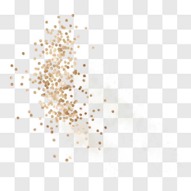 Download White Powder with Gold Sprinkles for Baking and Cooking PNGs ...