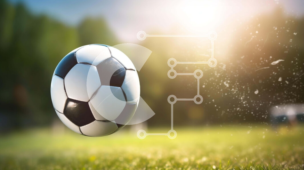 Download Black and White Soccer Ball Flying in the Air Stockphotos ...