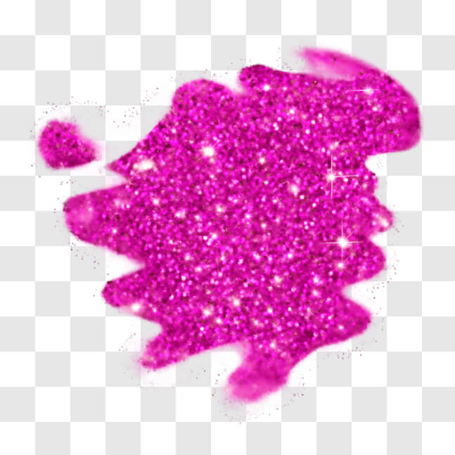 Descarga Salpicadura de Purpurina Rosa sobre Fondo Negro PNGs En Línea ...