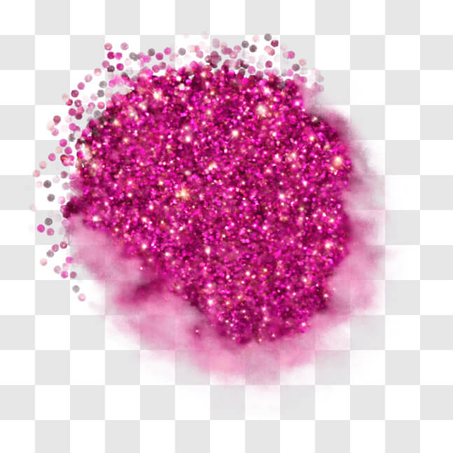 Descarga Bola de purpurina rosa flotando en el aire PNGs En Línea ...
