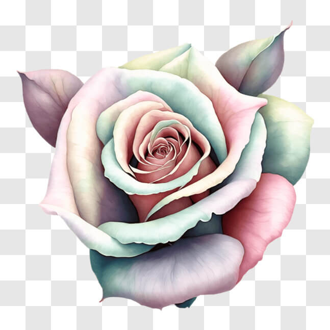 Download Colorful Rose PNGs Online - Creative Fabrica