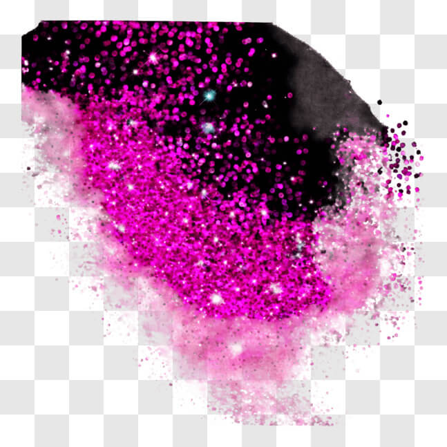 Download Pink Glitter Explosion Floating in the Air PNGs Online ...
