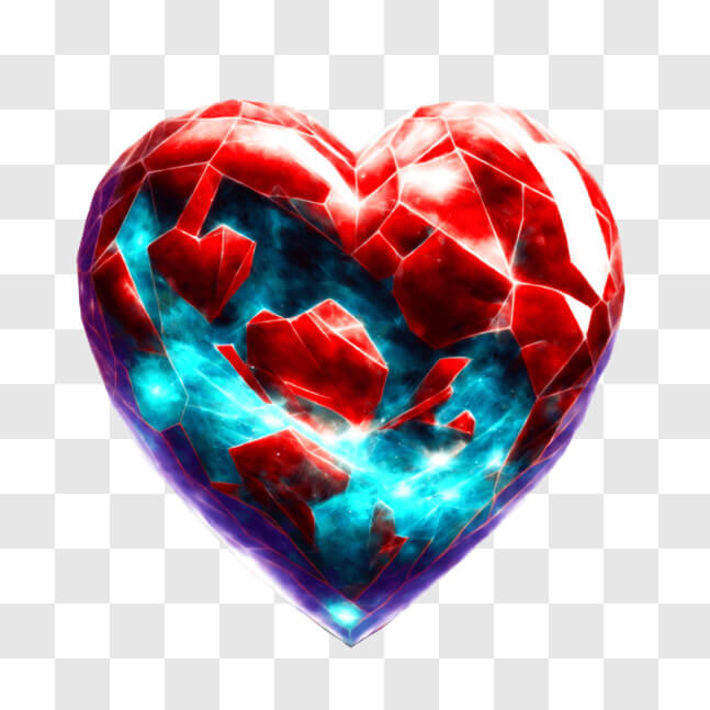 Download Broken Heart on Black Background PNGs Online - Creative Fabrica
