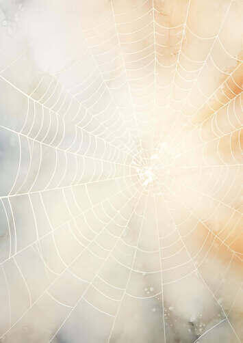 Download Spider Web in a Foggy Landscape with Multiple Spiders ...
