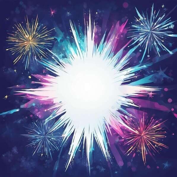 Download Colorful Fireworks Background for Celebrations Backgrounds ...