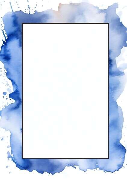 Download Blue and White Frame for Photos and Artwork Backgrounds Online ...