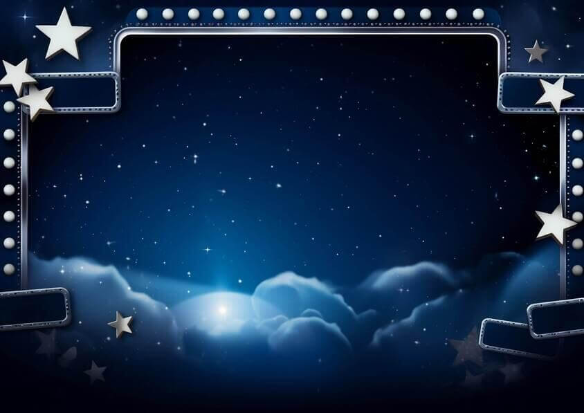 Télécharger Ciel nocturne artistique avec étoiles et nuages Arrière ...