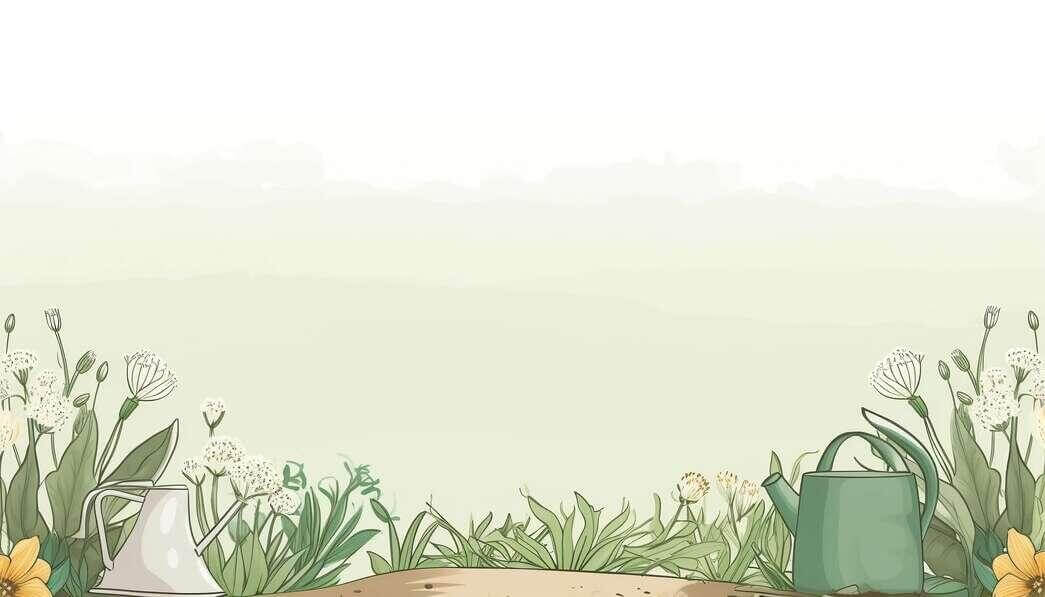 Download Garden Scene with Gardening Tools and Equipment Backgrounds ...