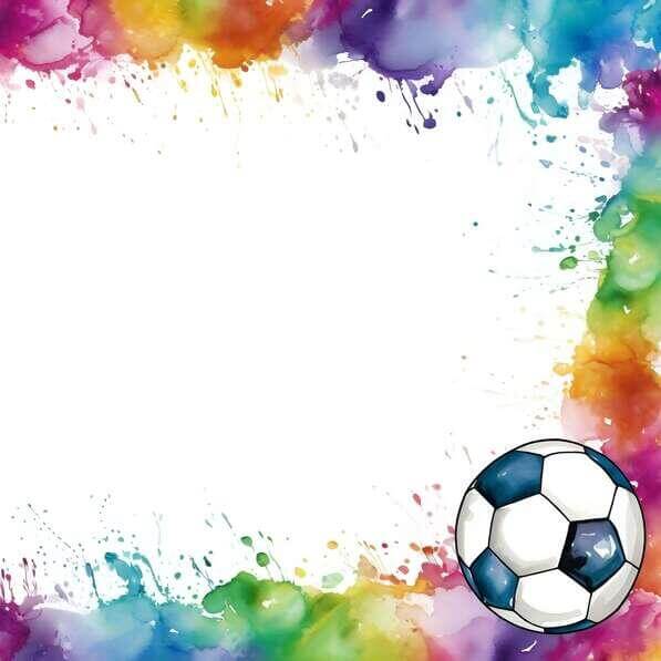 Download Colorful Soccer Ball on Abstract Background Backgrounds Online ...