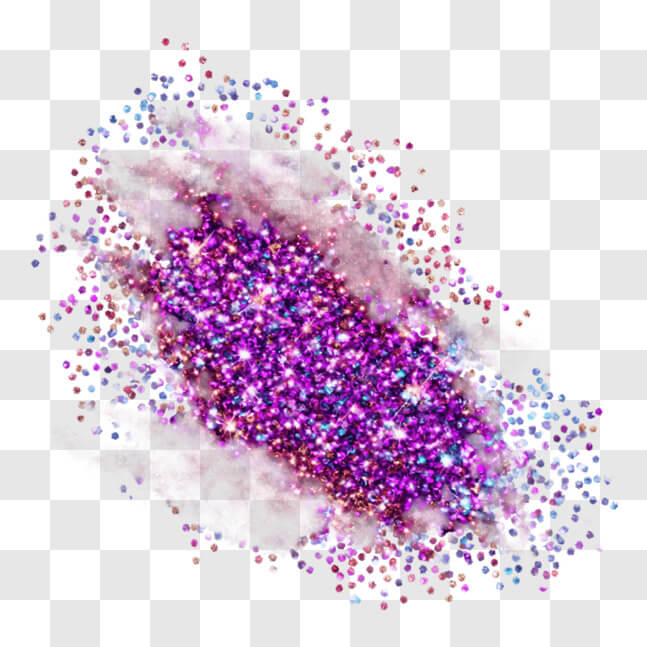 Download Pink and Purple Glitter Explosion on Black Background PNGs ...