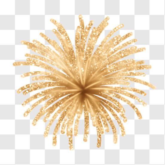 Gold Firework PNG - Download Free & Premium Transparent Gold Firework ...