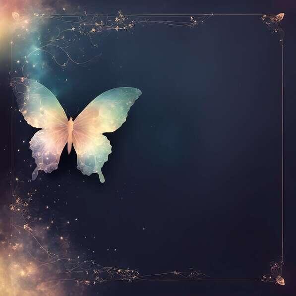 Download Colorful Butterfly Abstract Frame Backgrounds Online ...