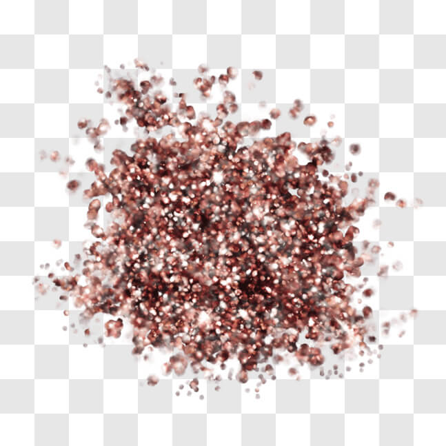 Descarga Montón de purpurina rosa brillante sobre fondo negro PNGs En ...