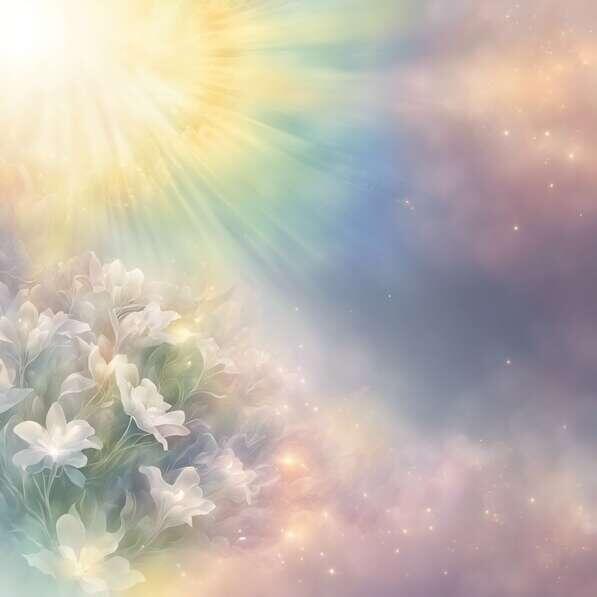 Download Abstract Background with Sunlight and Flowers Backgrounds ...