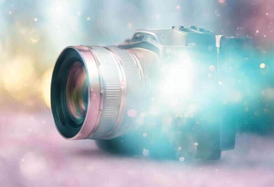 Download Camera with blurred background for photography Backgrounds ...